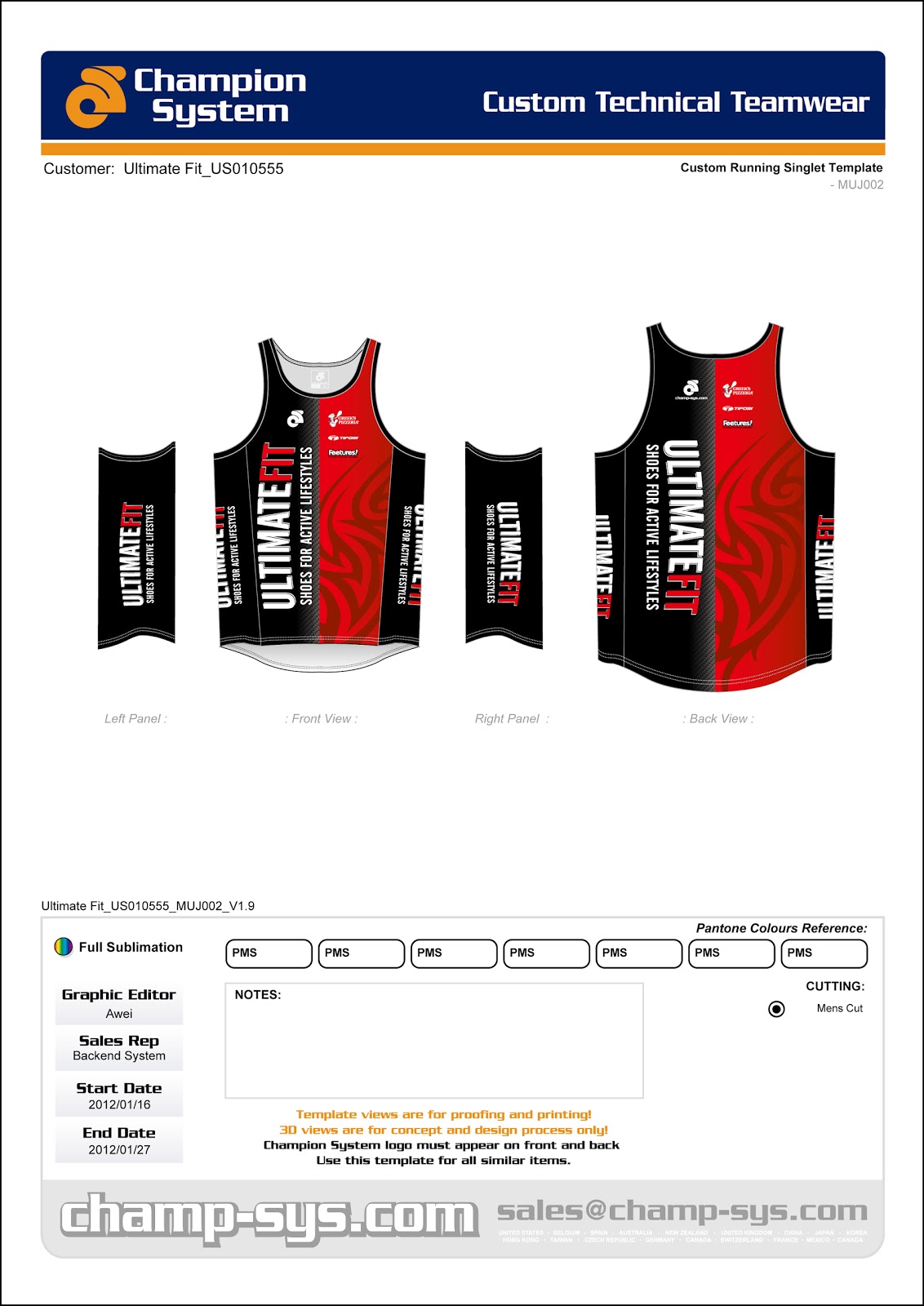 Train like a Pro with ProRehab: New Running Singlet