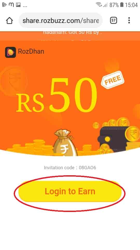 Free Paytm Cash Online-Roz Dhan App | TechnoWISER