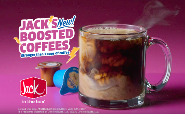 Jack in the Box Brews New Boosted Coffee Containing More Caffeine Than ...