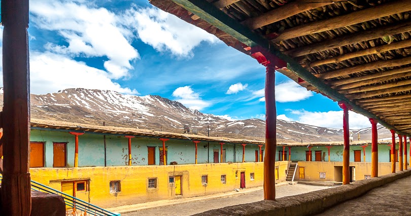 Tangyud Monastery, Komic - One of the highest altitudes Gompas in the World