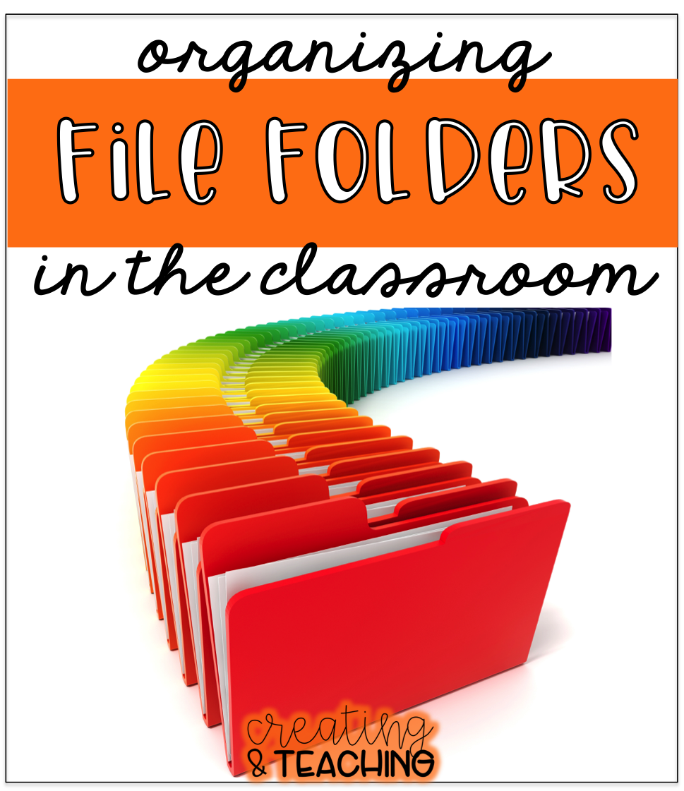 File Folder Organizing Creating And Teaching