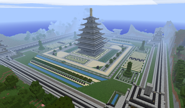 La vida de un macarron: Mega construcciones Minecraft