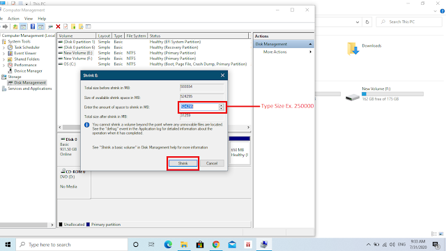 How to Create a New Drive in Windows 10 | Without Formatting | Local ...