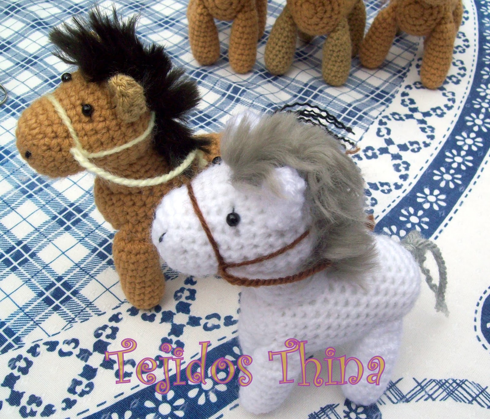 Tejidos Thina: PATRÓN CABALLITO AMIGURUMI