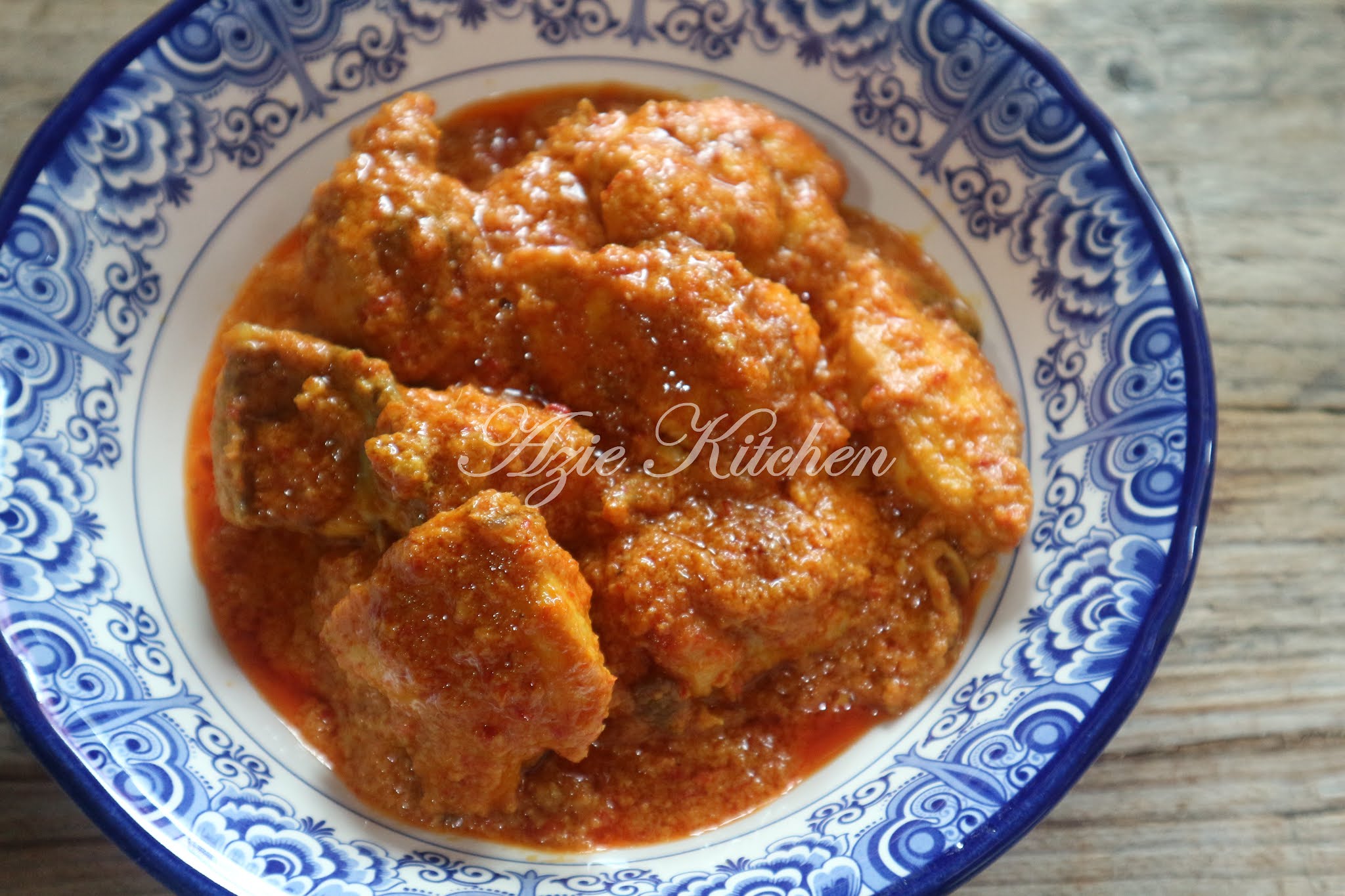 Rendang Ayam Merah Resipi Turun Temurun - Azie Kitchen