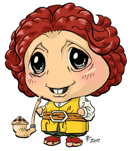 Studio Mikarts: Chibi Bilbo Baggins