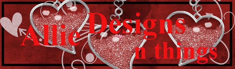 Allie Designs n thing's: Cluster Black&Pink Frame