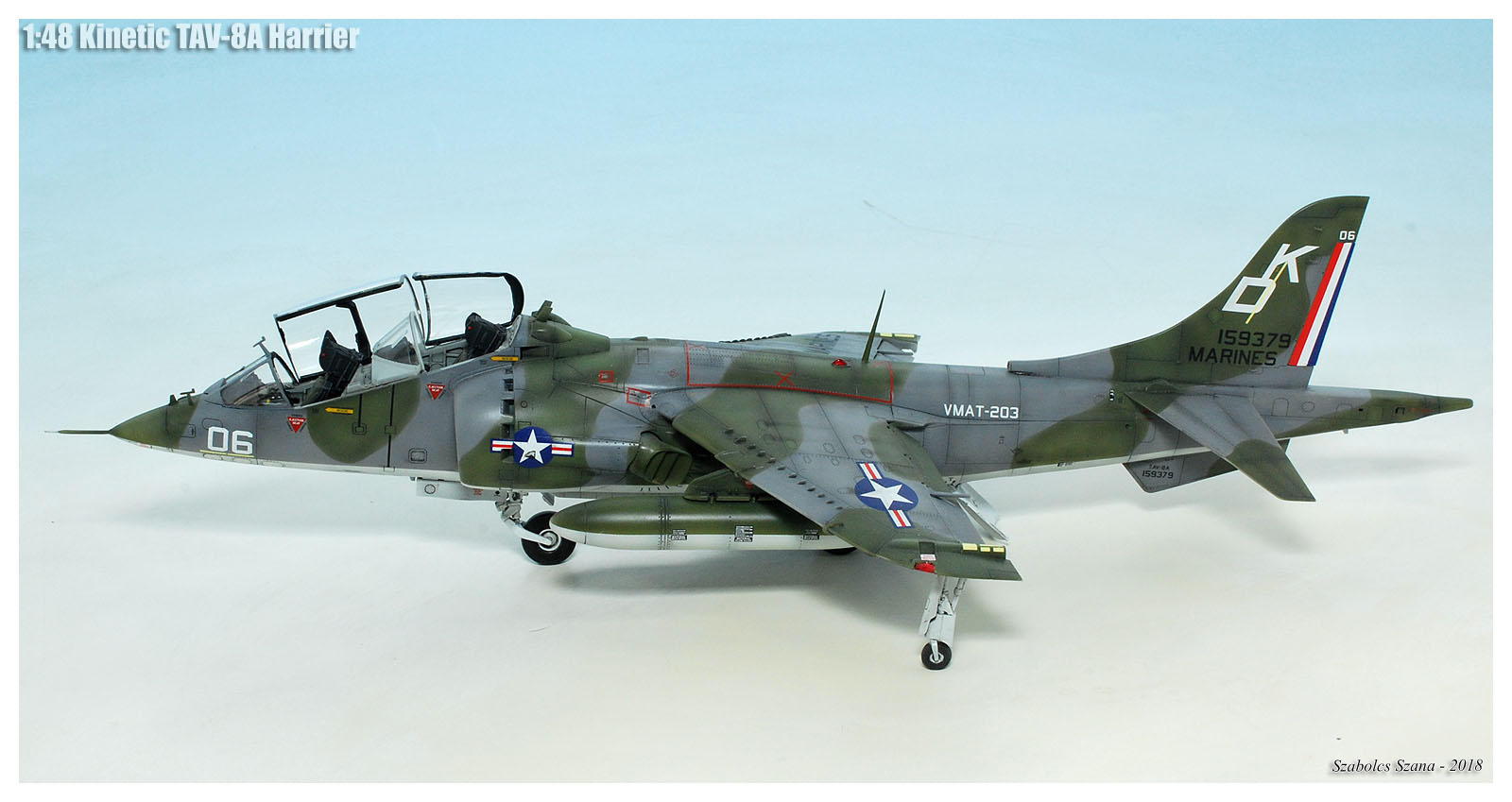 Wings of Glory: 1/48 Kinetic TAV-8A Harrier II