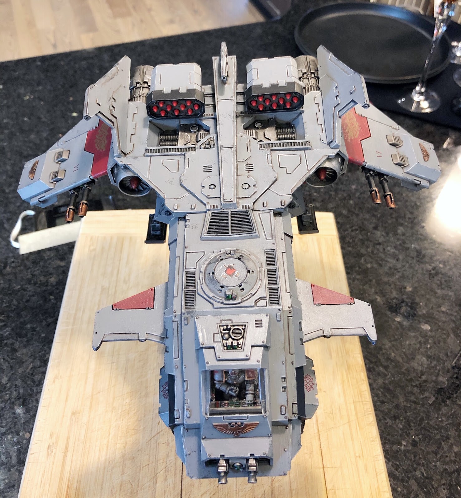 Fawcett Avenue Conscripts: Storm Eagle for 30k Space Wolves