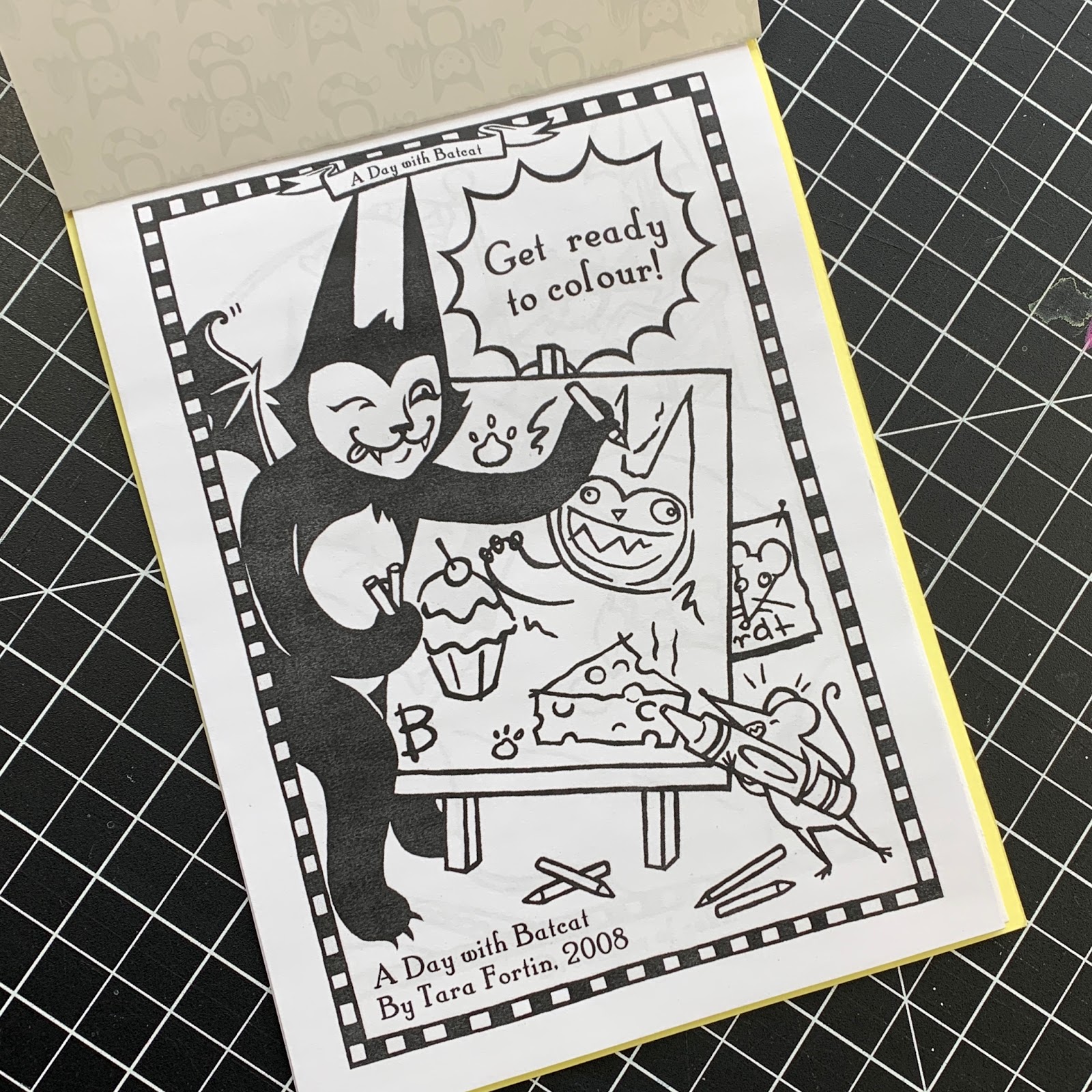 blacklilypie: Batcat Colouring Book Free Download