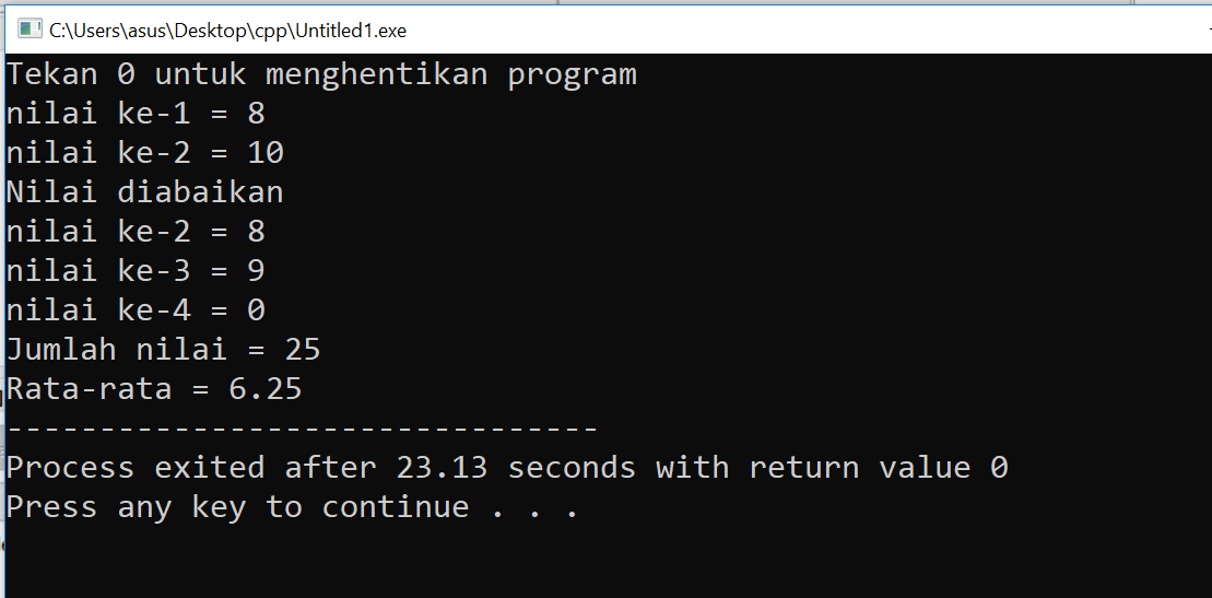 perulangan while dan do-while C++ serta contoh program - Belajar Bareng