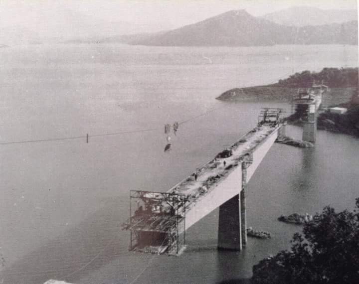 Σπάνιες φωτογραφίες από την κατασκευή της γέφυρας Τατάρνας - ΑΝΕΞΙΤΗΛΟ