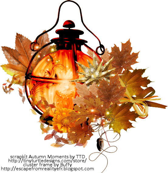 Escape From Reality Blog: FTU 'Autumn Moments' Clusters, Cluster Frames ...