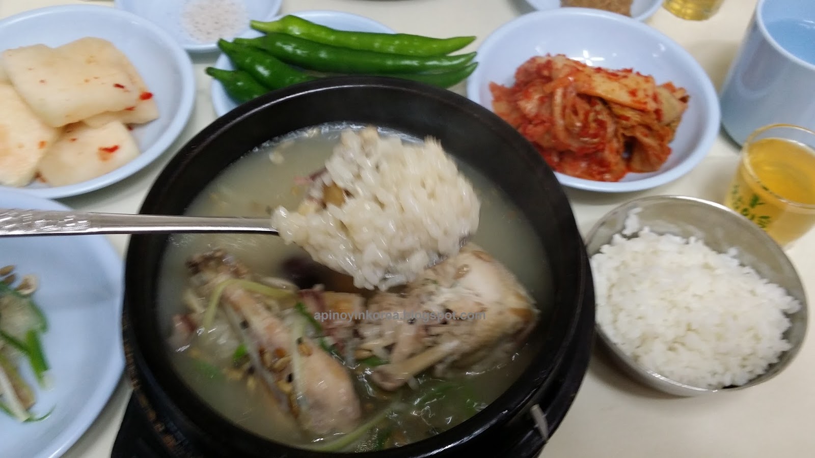 A Pinoy in Korea: Korean Summer Dish: Samgyetang 삼계탕!
