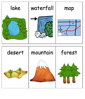 Autism Tank: Product Preview: Landforms Science Unit
