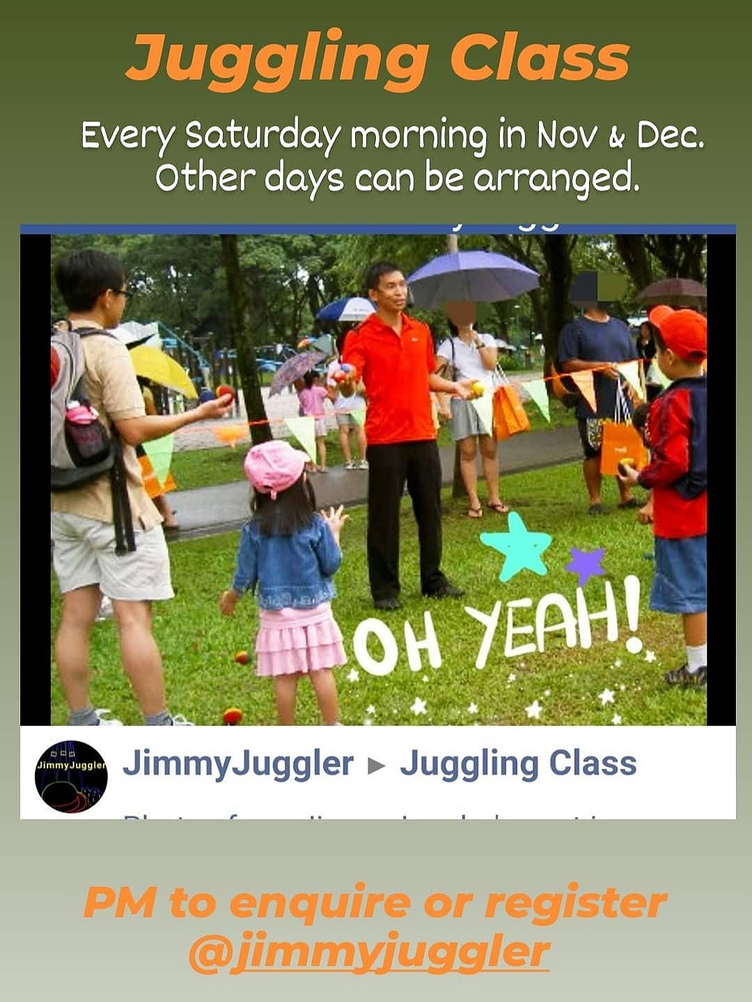 Juggling Classes for Everyone