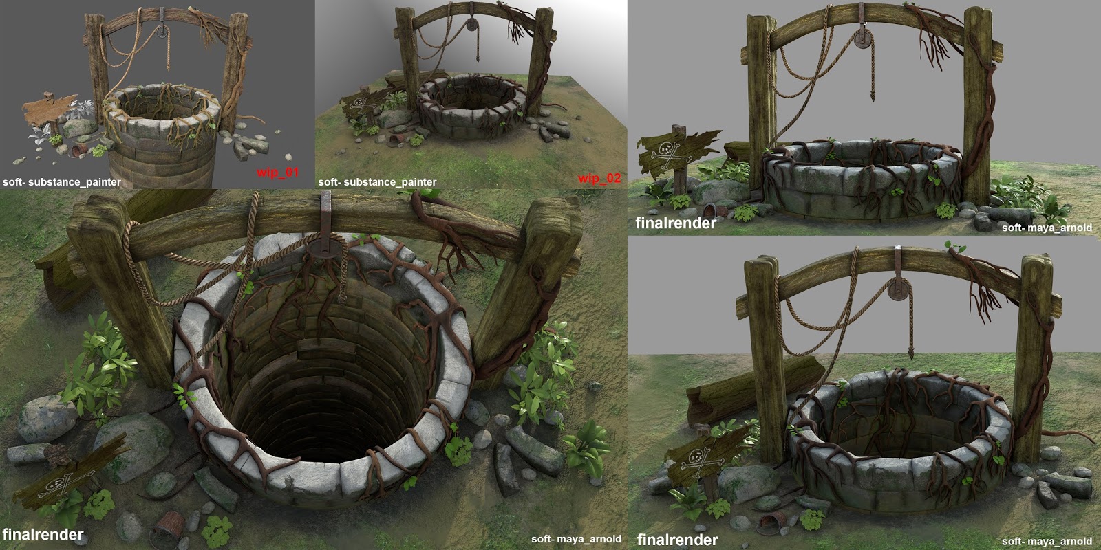 Well_Modeling_Texturing