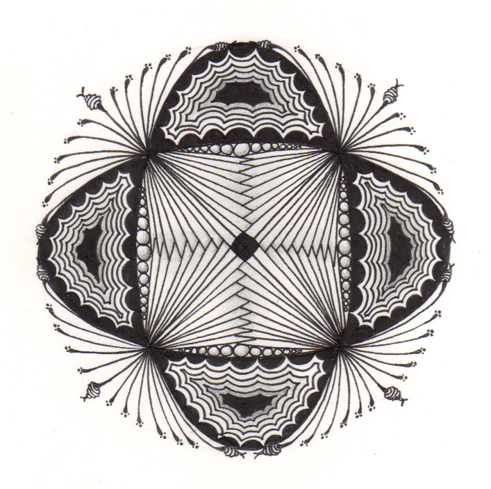 Cut'n It Up... And Sewing It Back Together!: Zentangle Inspired Art Gallery