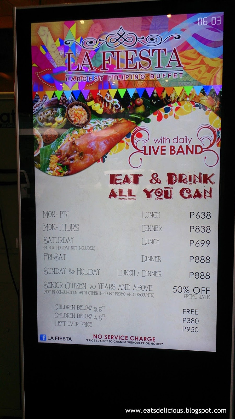 Filipino Fiesta in the City thru La Fiesta: Largest Filipino Buffet ...