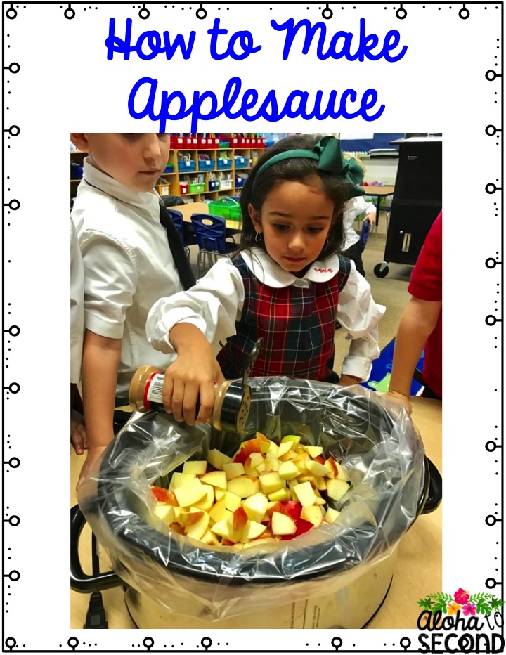 Aloha to Second: How to Writing with Applesauce