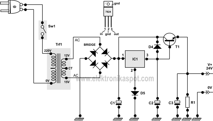 Power Supply 22V Dan 24V | Elektronika Spot