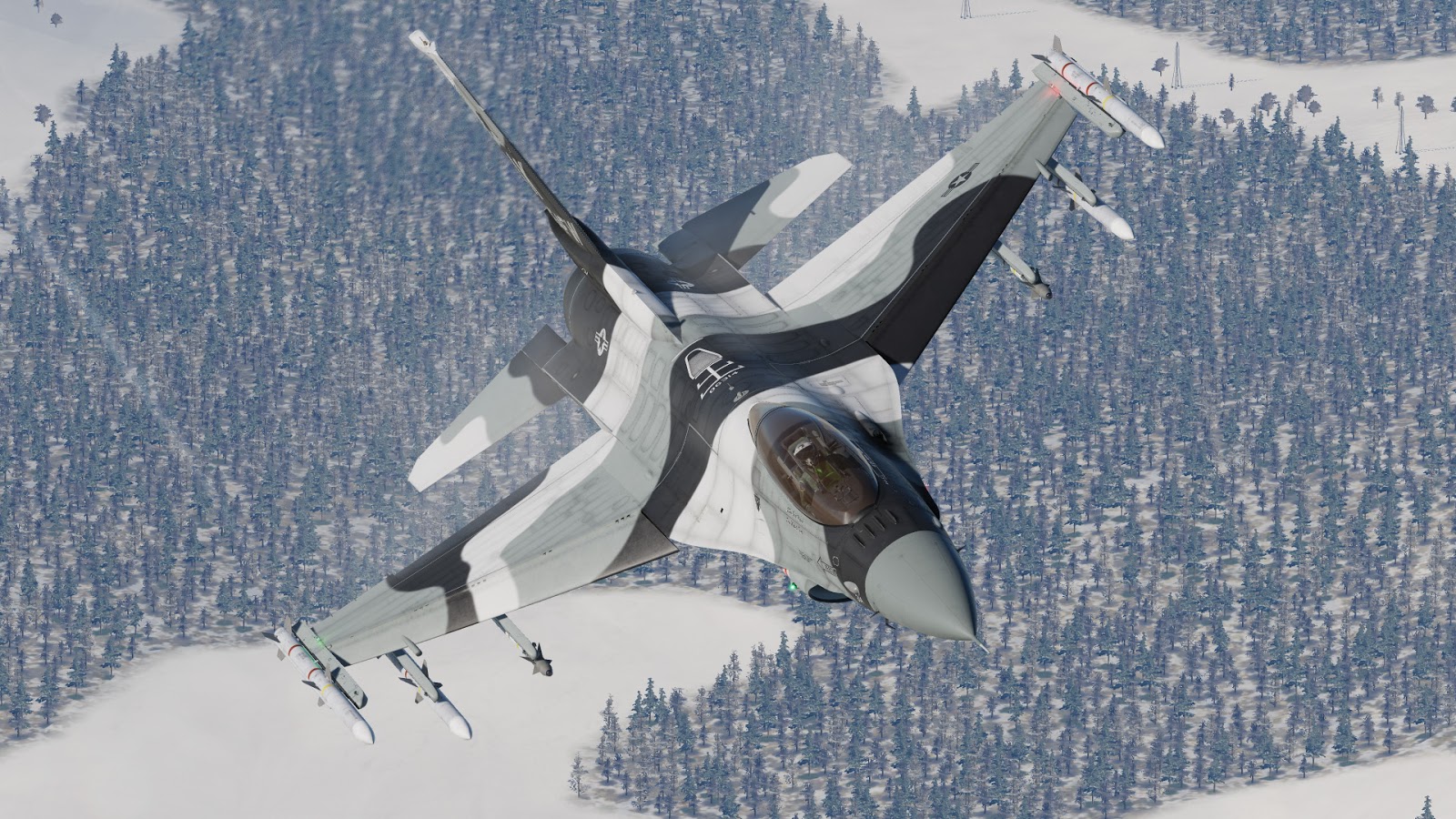 ALLIED FLYING FORCE: Skin: 18th AGGRESSOR SQN [F-16C VIPER]