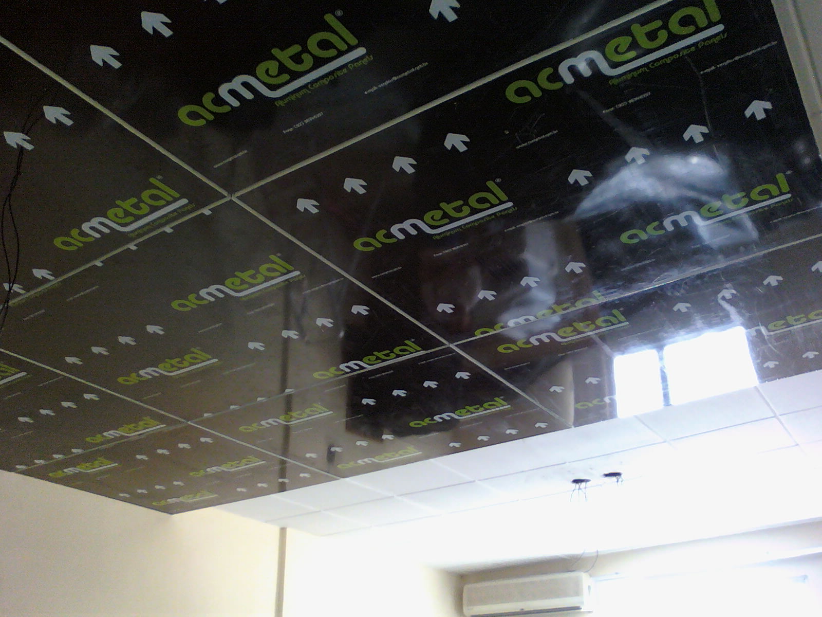 Revestimento de Fachadas em ACM: Instalação de forro usando ACM de 3 mm