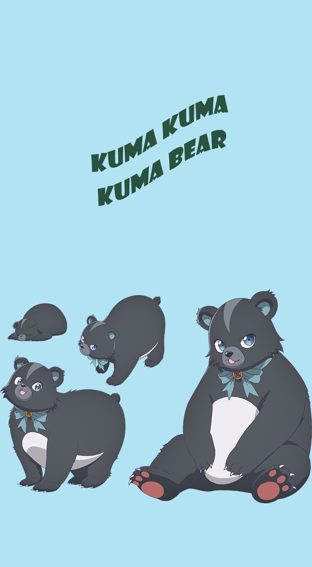 Kuma Kuma Kuma Bear Wallpaper