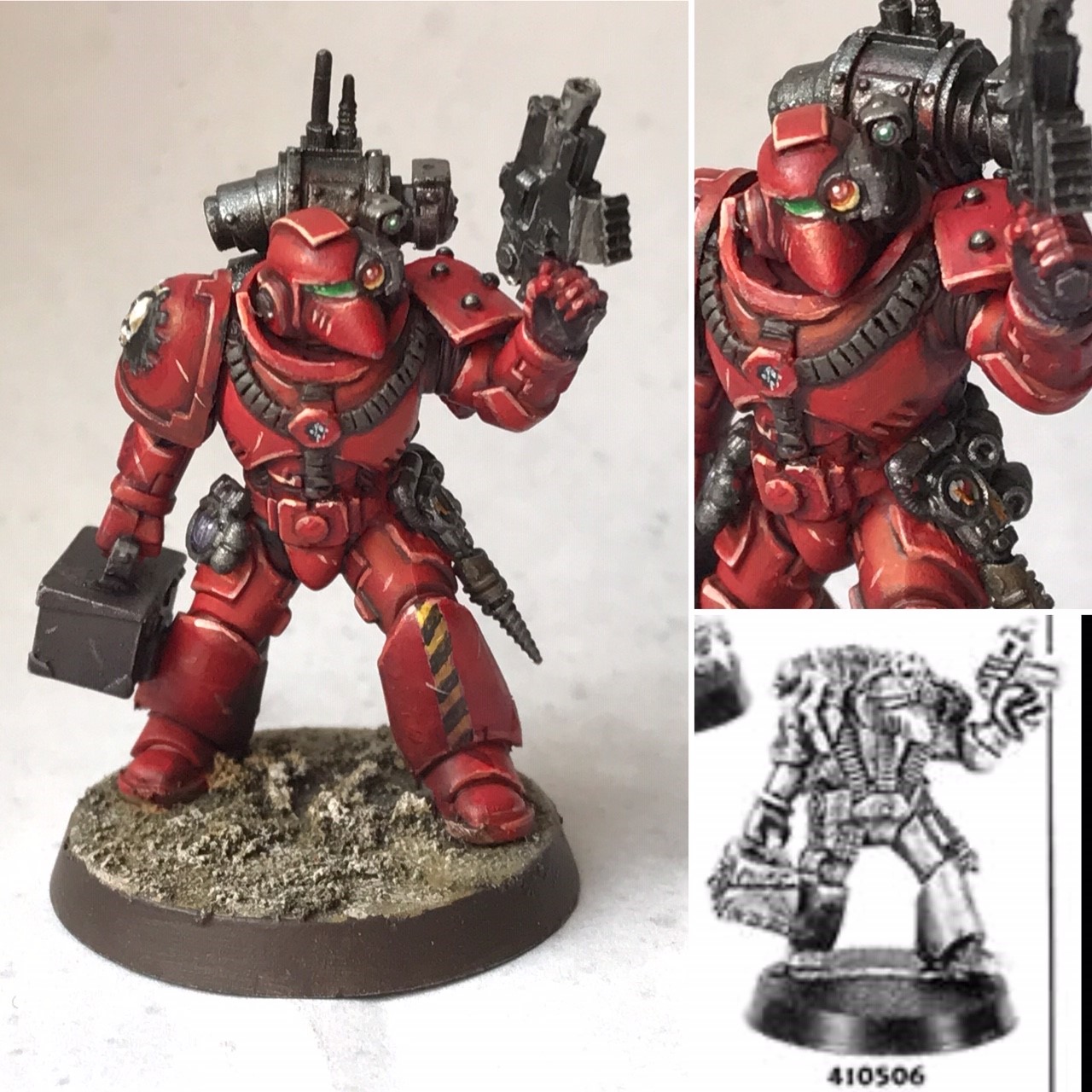 Death of a Rubricist: + inload: Blood Angels techmarine