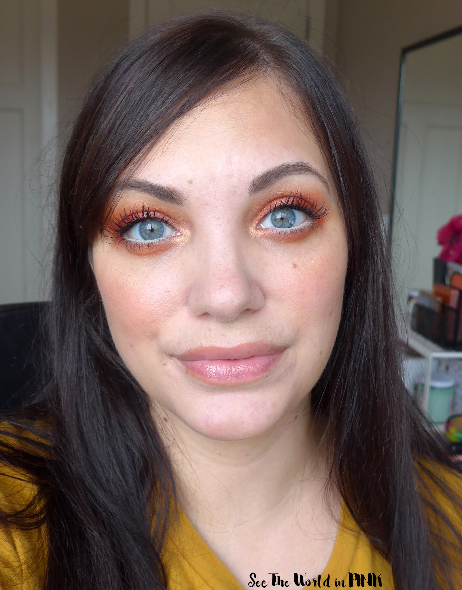 Fun, Orange and Summery ColourPop Look! | See the World in PINK