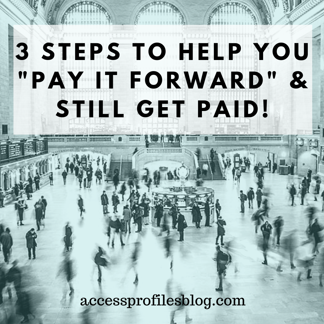 Access Profiles, Inc.: Are You getting paid for Your Time and Knowledge ...