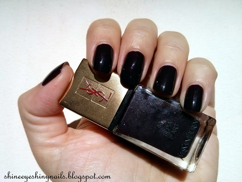 old: shine eye's shiny nails: ysl sepia 7e art (fall 2013)