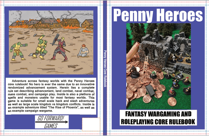 Tabletop Fix: Go Forward Games - Penny Heroes Kickstarter
