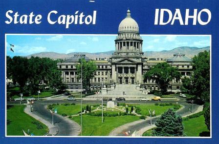 My postcard collection: Idaho State Capitol