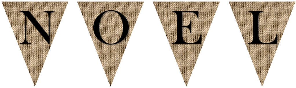 Richly Blessed: Christmas Mantle Decor + Free Printables {Noel, Peace ...