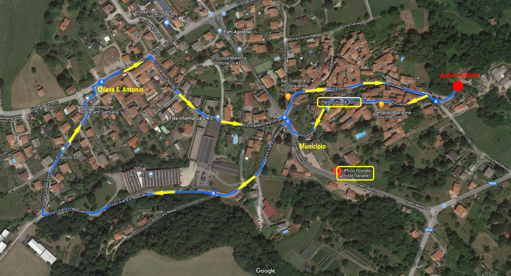 Da Azzio a Comacchio percorrendo le vecchie vie - I Mulini - Il centro ...