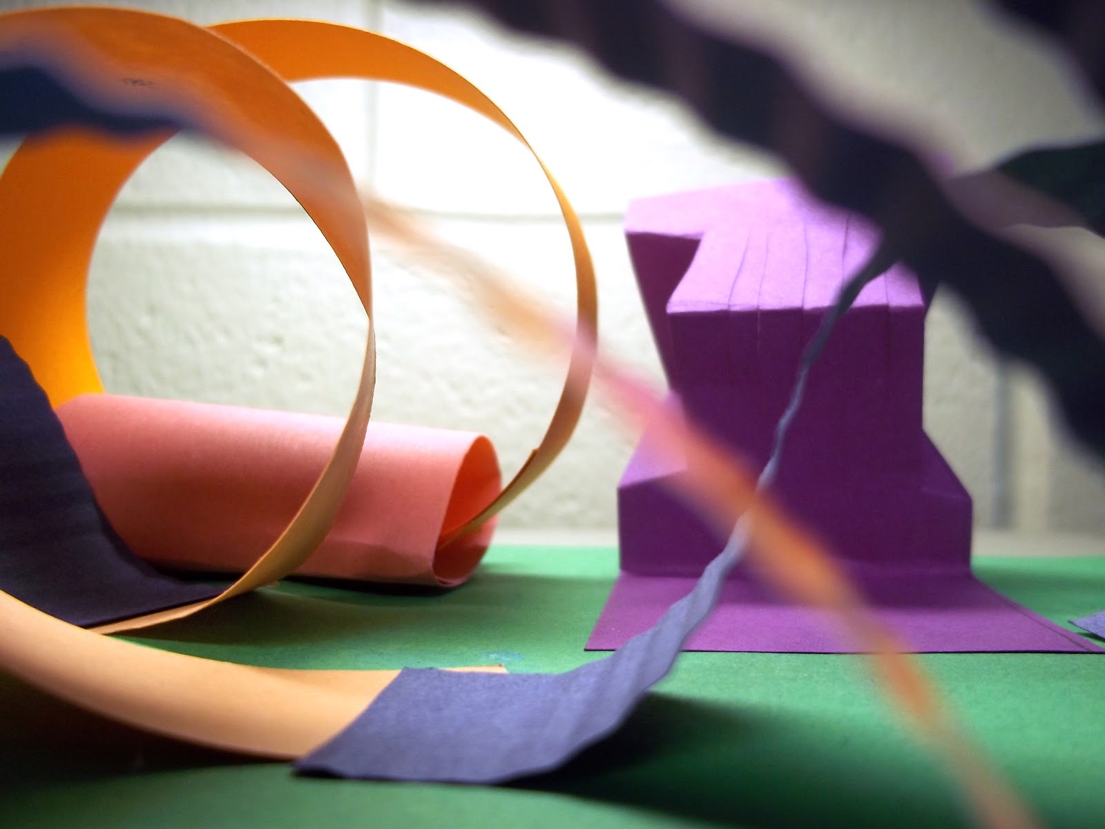 Monument Valley Regional Middle School Art Class: Paper Sculptures 5th ...