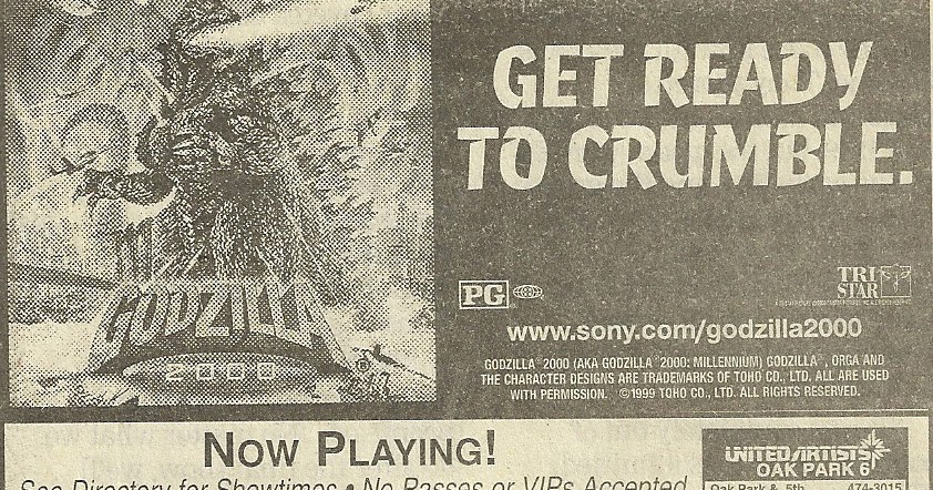 Christopher Elam's OWARI: Godzilla 2000 Nostalgia