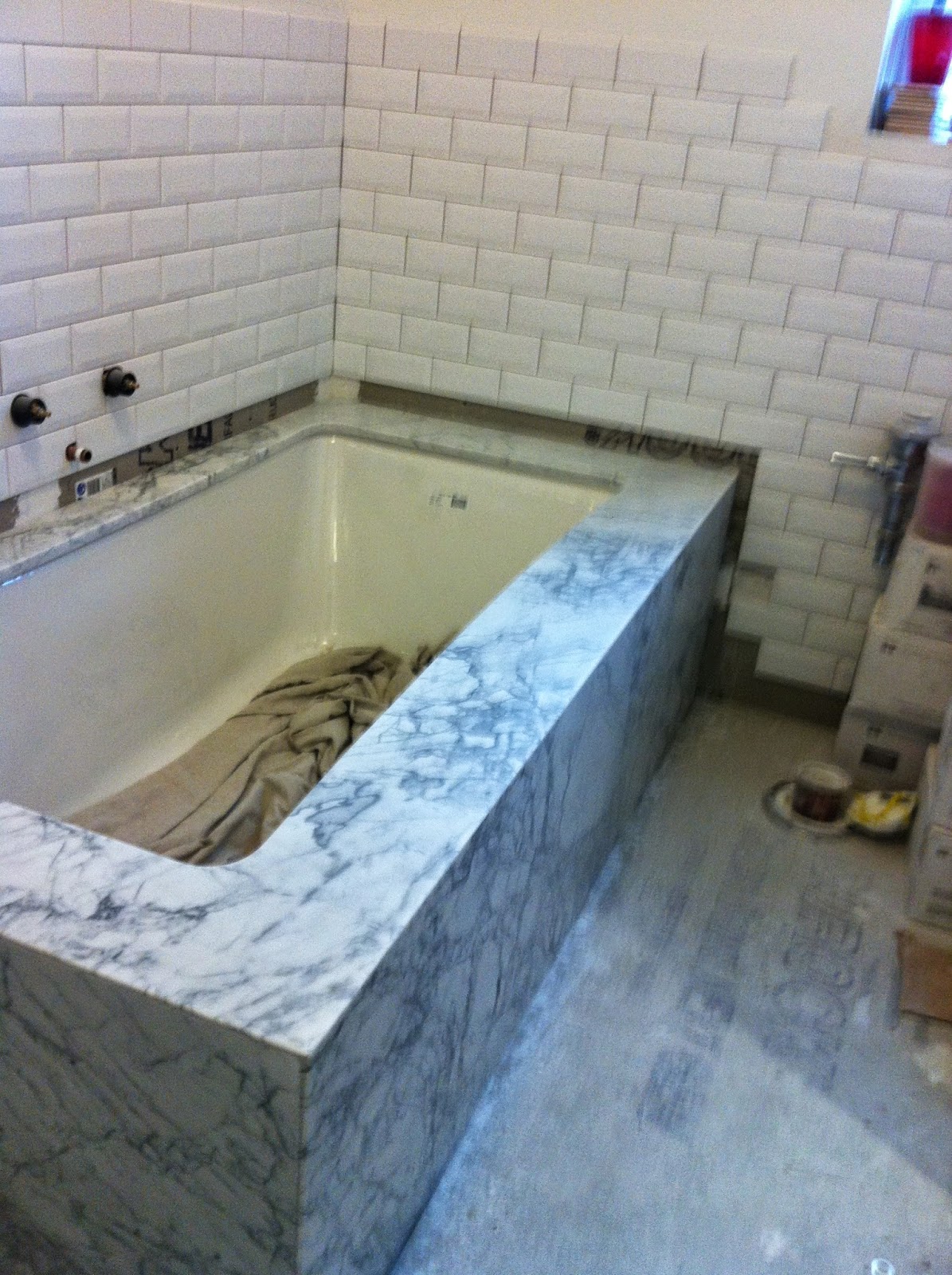 The marble arrived and it is a thing of beauty: