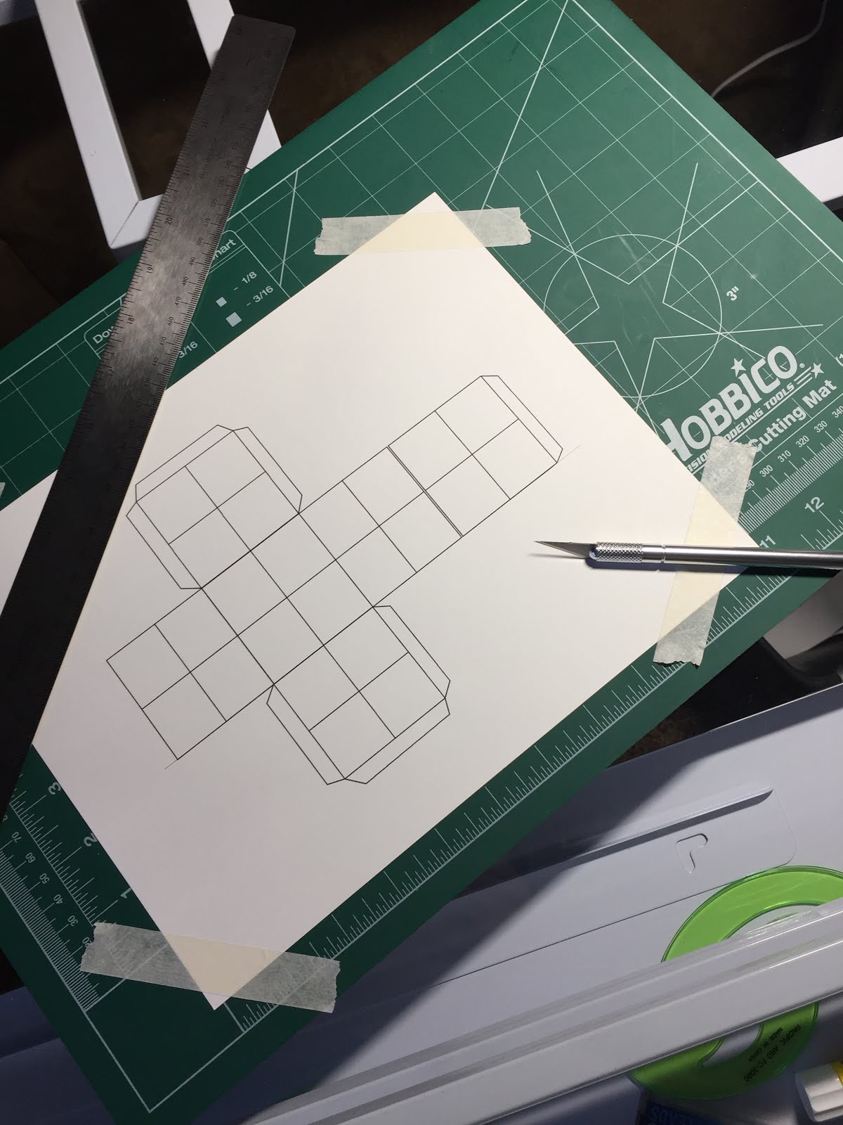 Roans 3D Object Design Blog: Papercraft Prototype V1