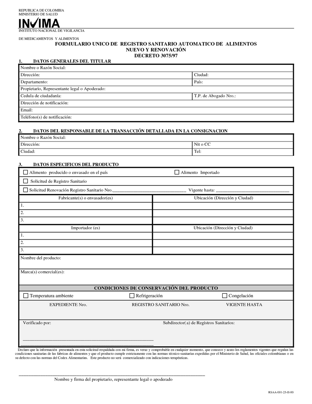 PROYECTO DE EMPRENDIMIENTO: REGISTRO INVIMA