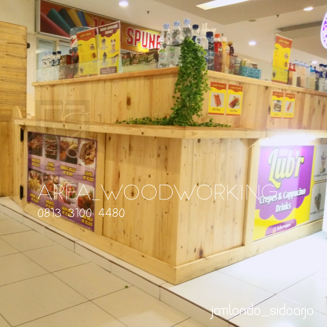 Jual Rombong Kayu Unik Jatibelanda