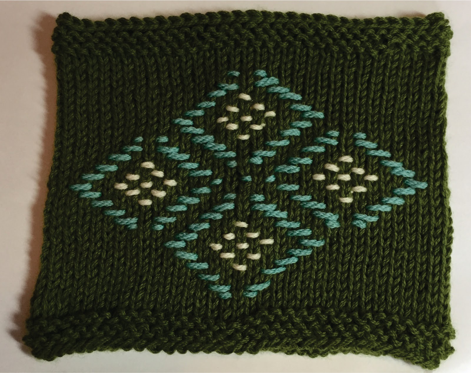 Now, how am I supposed to knit a blog?: Inlay Knitting