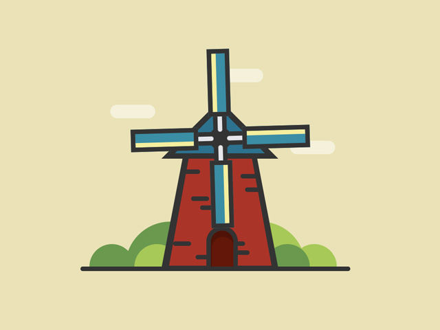 CSS Windmill Animation