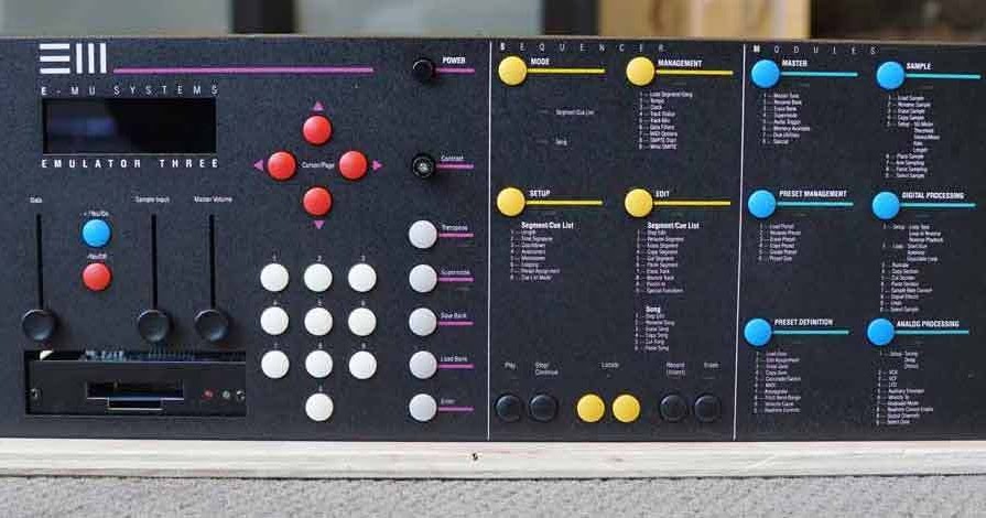 MATRIXSYNTH: Overhauled Emulator III with Custom Colored Buttons & Upgrades