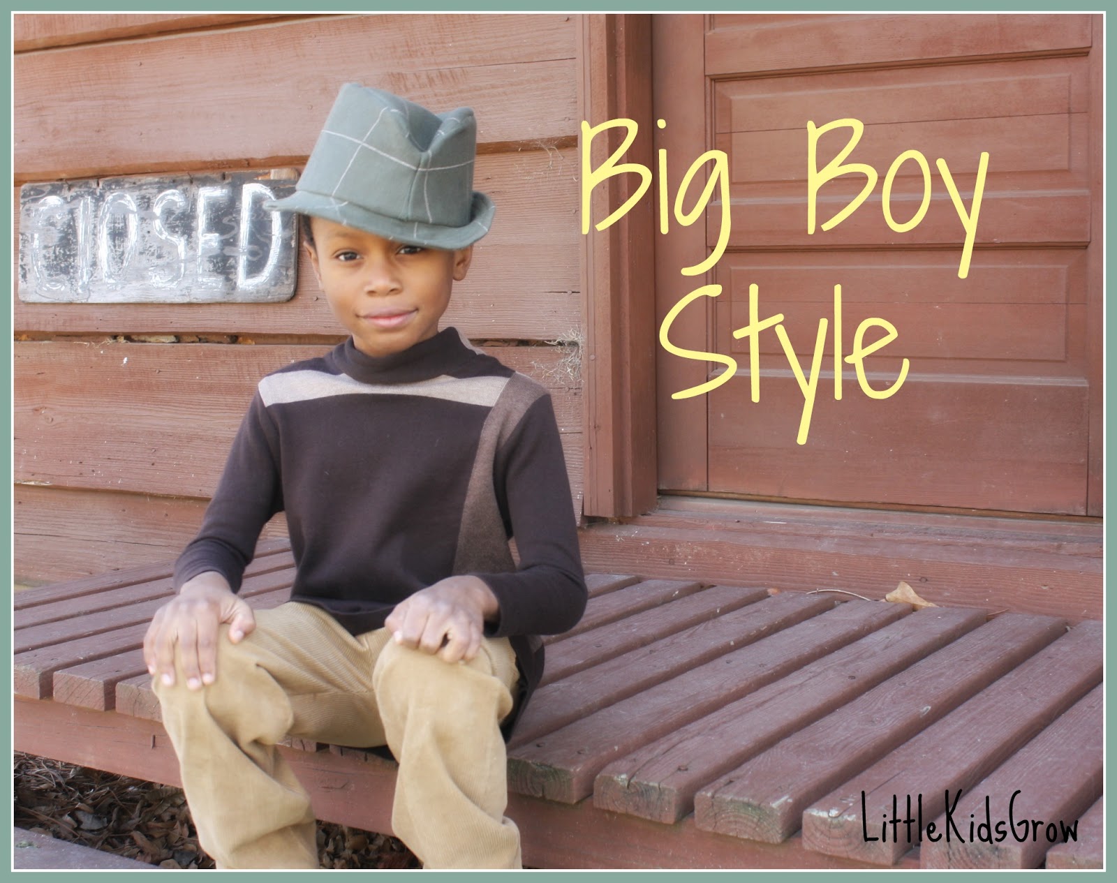 Project Run and Play: Time to Vote: Boys' Week