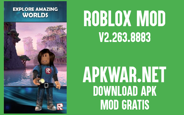 Download Roblox Apk Mod v2.263.88838 [Unlock All] - ApkWar.net