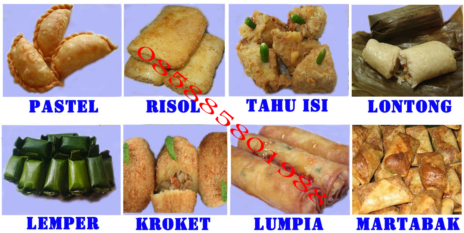 ANEKA MACAM GORENGAN DAN SNACK BOX