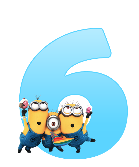 Kits imprimibles gratis : Abecedario y números Minions