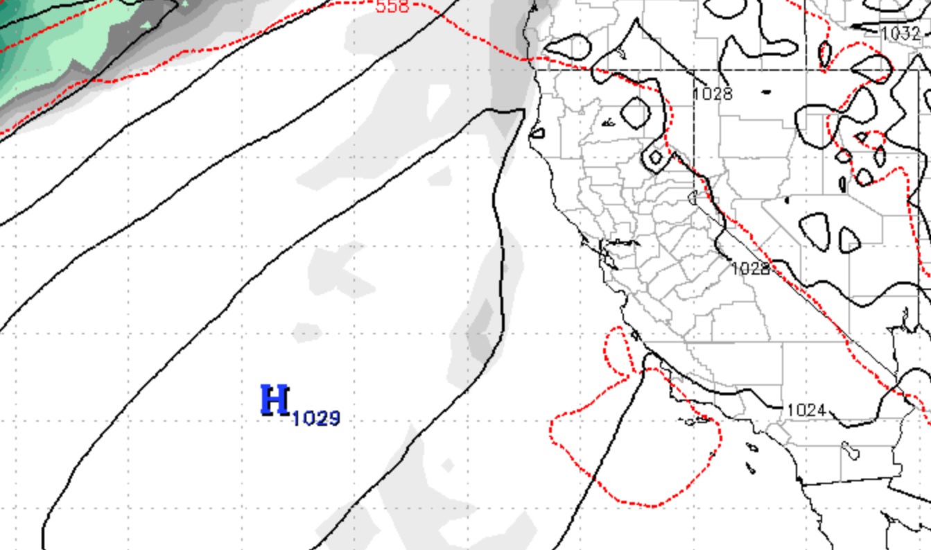Warm Storm, Then High Pressure Brings Indian Summer